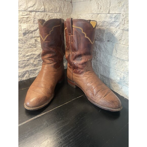 Justin Boots | Shoes | Justin Roper Boots Exotic Mens 85 Ee Smooth ...
